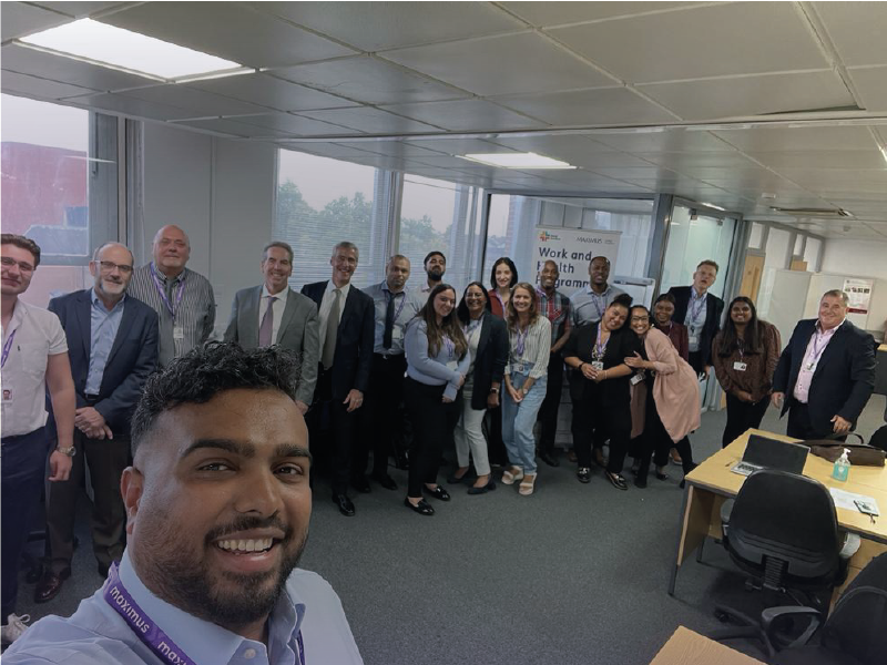 Managing one of the biggest teams in London - Maximus UK Careers